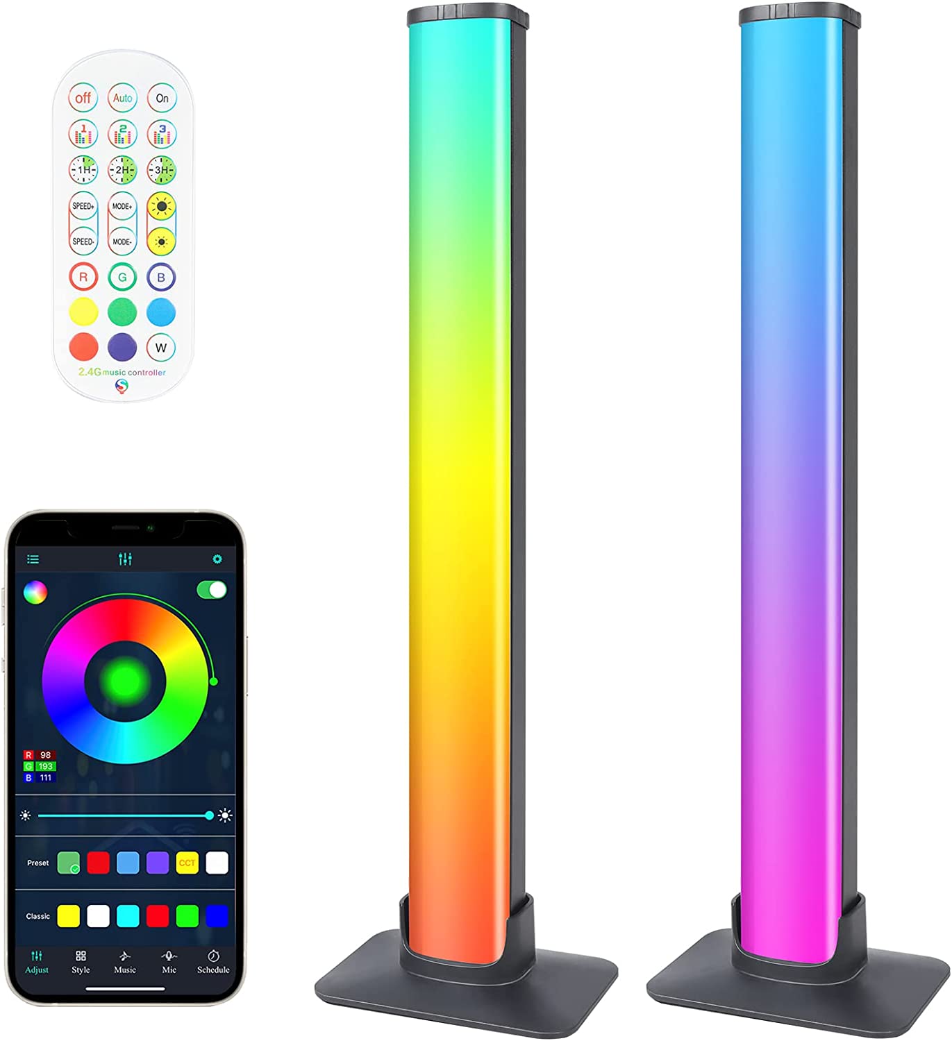 AmbiSoft® - Barra de Luz Ambiente – VibeMega